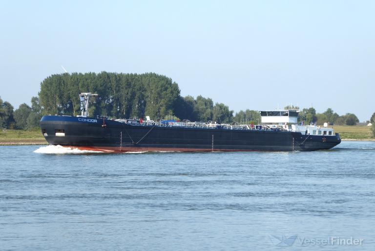 CONDOR, Tanker - Details and current position - ENI 02339962, MMSI ...