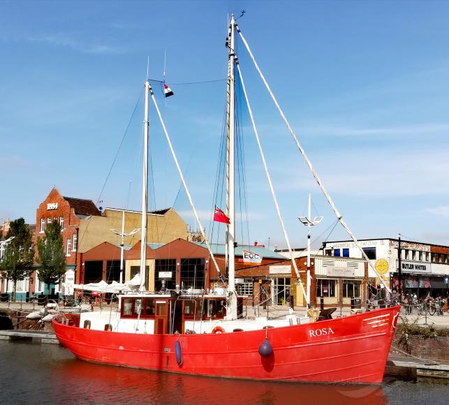 ROSA, Sailing vessel - Details and current position - MMSI 244100239 ...