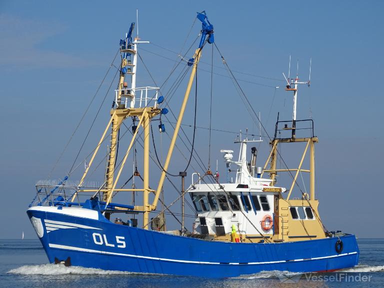 OL5 JACOB SR, Fishing vessel - Detalles del buque y posición actual ...