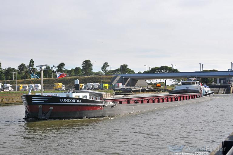 CONCORDIA, Cargo ship - Details and current position - MMSI 244180822 ...