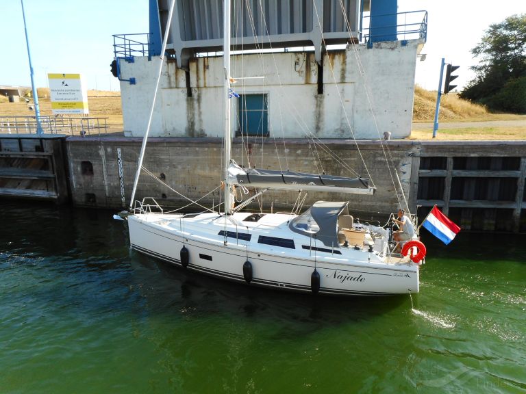 NAJADE, Sailing vessel - Details and current position - MMSI 244180863 ...