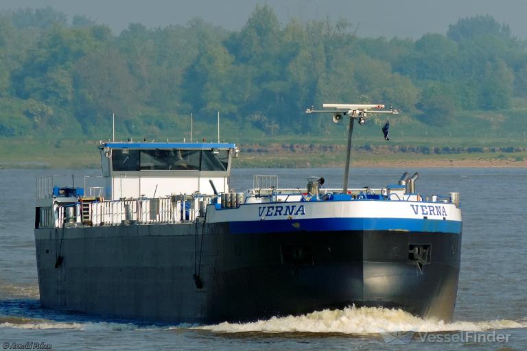 VERNA, Tanker - Details and current position - ENI 02338176, MMSI ...