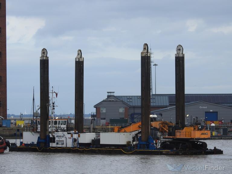 ABEKO SERVER 2, Dredging or UW ops - Details and current position ...