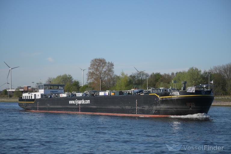 ARIEL, Tanker - Details and current position - MMSI 244375515 ...