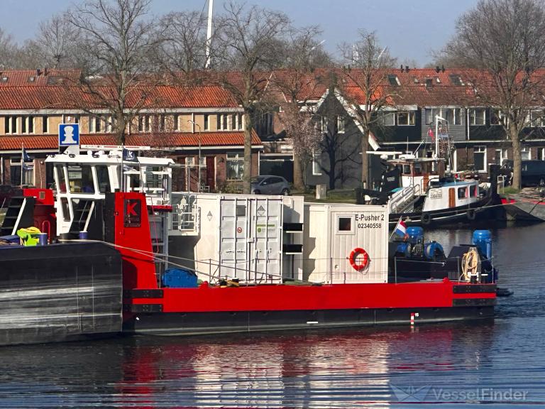 E-PUSHER 2, Cargo ship - Details and current position - ENI 02340558 ...