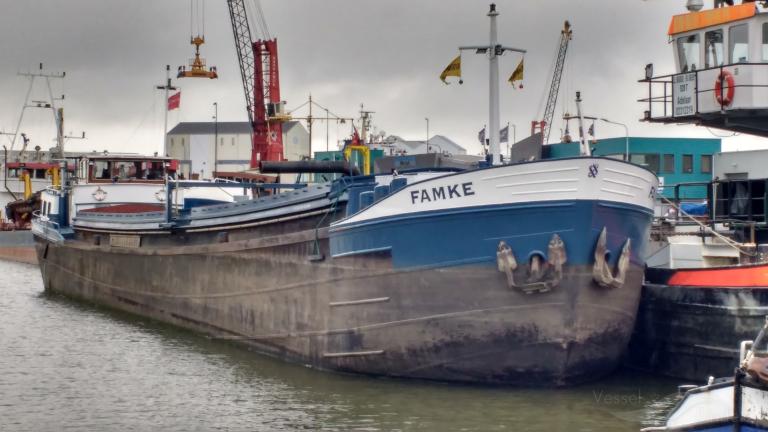 FAMKE, Other type - Details and current position - ENI 02103504, MMSI ...