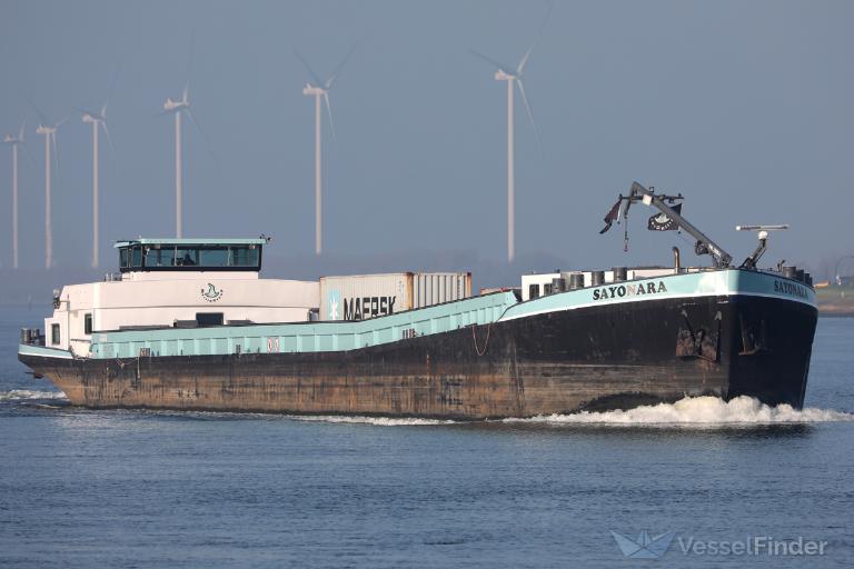 SAYONARA, Cargo ship - Details and current position - ENI 02317674 ...