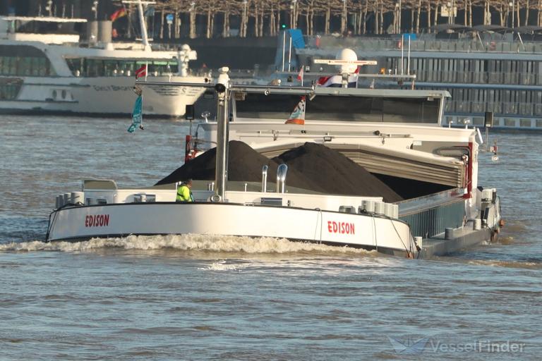 EDISON, Cargo ship - Schiffsdaten und aktuelle Position - ENI 02332364 ...