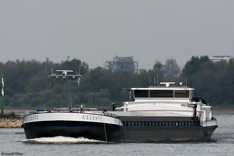 CELESTE, Cargo ship - Details and current position - ENI 02326407, MMSI ...