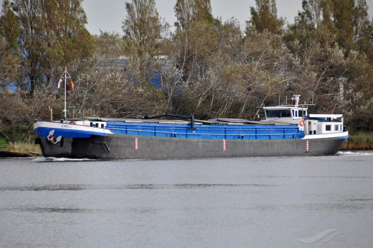 EMELI, Cargo ship - Details and current position - ENI 02313206, MMSI ...