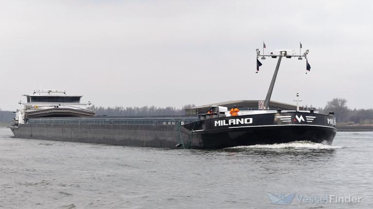 MILANO, Cargo ship - Details and current position - ENI 02331472, MMSI ...
