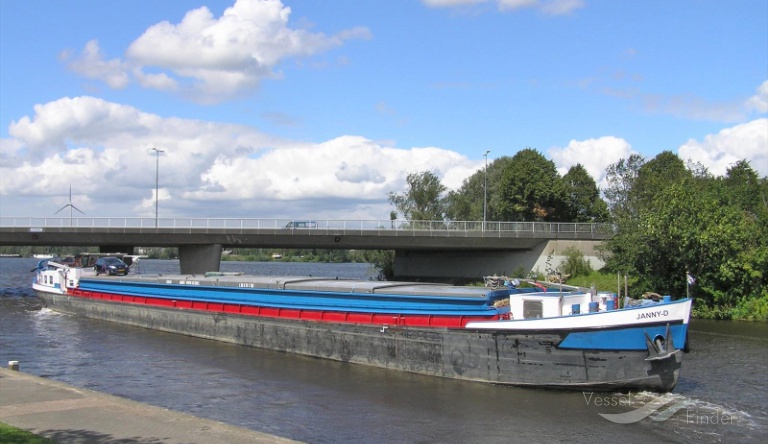 JANNY-D, Cargo ship - Details and current position - MMSI 244690576 ...
