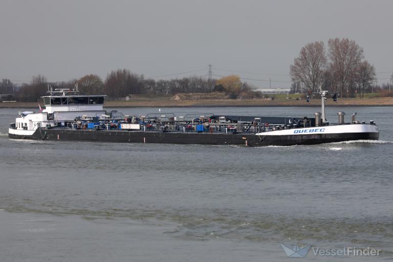 QUEBEC, Tanker - Details and current position - ENI 02333686, MMSI ...