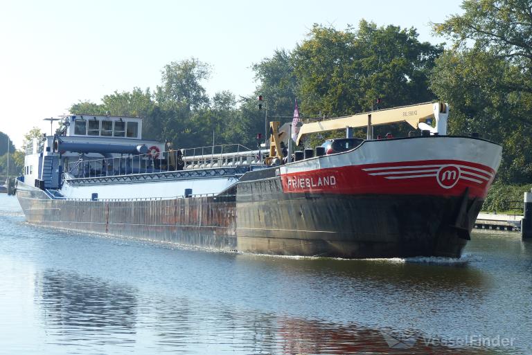 FRIESLAND, Cargo ship - Details and current position - MMSI 244710597 ...