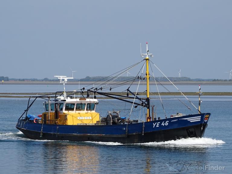 YE-46 JANNY, Fishing vessel - Details and current position - MMSI ...