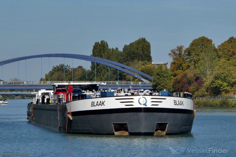 BLAAK, Tanker - Detalles del buque y posición actual - ENI 02339476 ...