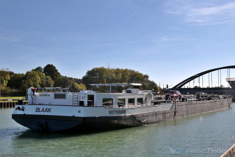 BLAAK, Tanker - Details and current position - MMSI 244721416 ...