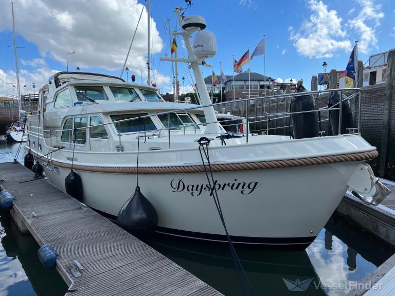 DAYSPRING, Pleasure craft - Details and current position - MMSI ...