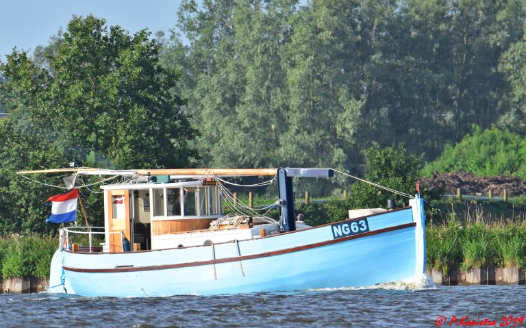 VESTERHAVET NG63, Pleasure craft - Details and current position - MMSI ...