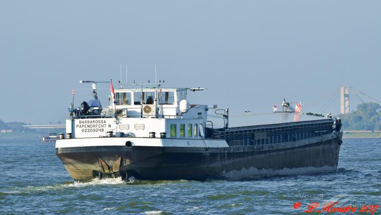 BARBAROSSA, Other type - Details and current position - ENI 02205049 ...
