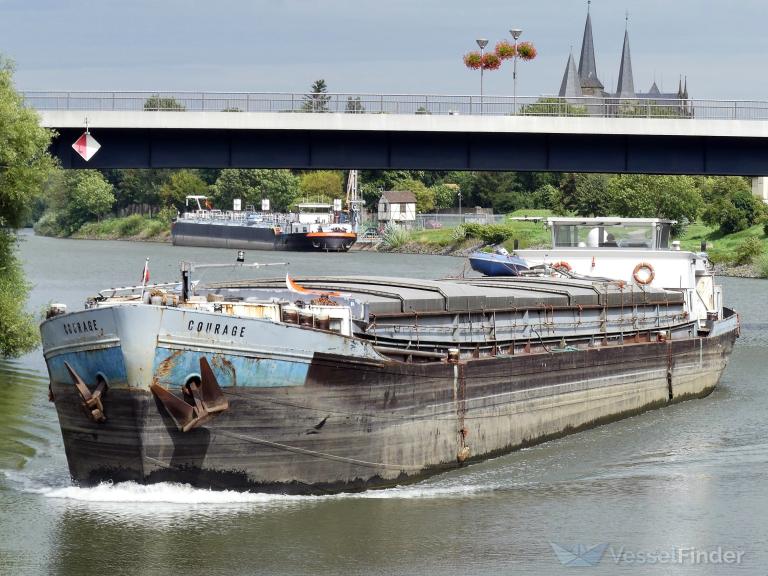 COURAGE, Cargo ship - Details and current position - ENI 02311152, MMSI ...
