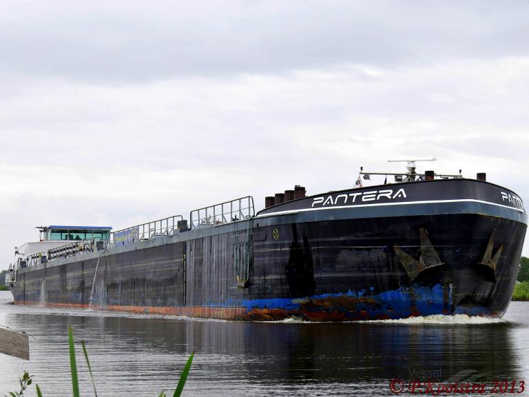 PANTERA, Tanker - Details and current position - ENI 07001708, MMSI ...