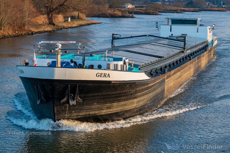 GERA, Cargo ship - Details and current position - ENI 02316720, MMSI ...