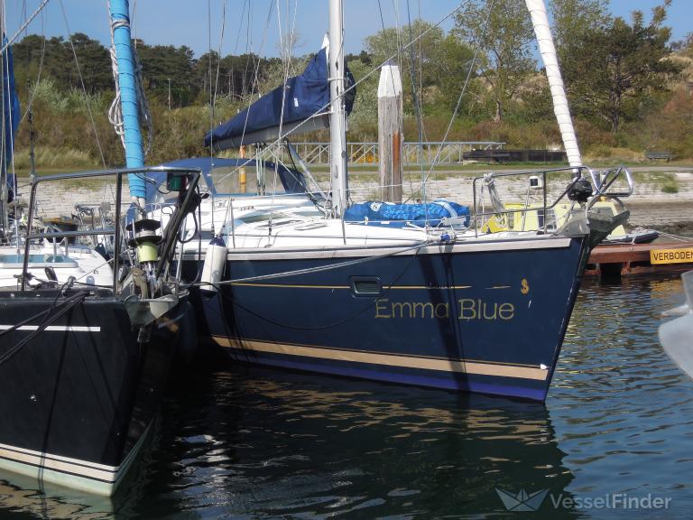 EMMA BLUE, Sailing vessel - Details and current position - MMSI ...