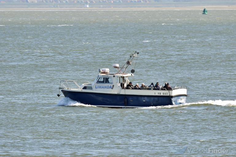 LIMANDA, Pleasure craft - Details and current position - MMSI 244830786 ...