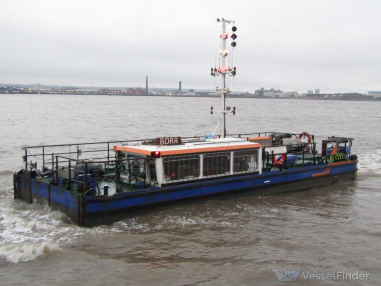 BORR, Dredging or UW ops - Details and current position - MMSI ...