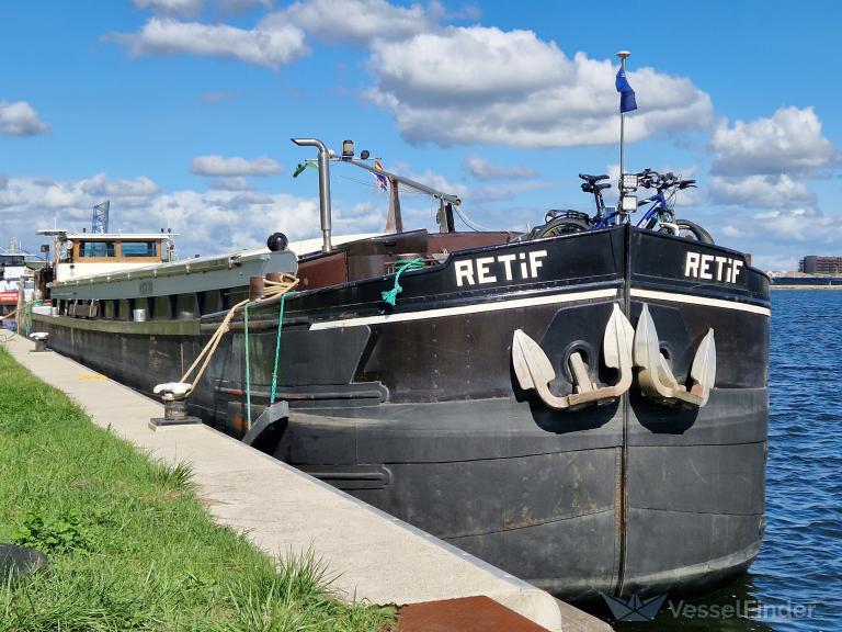 RETIF, Cargo ship - Details and current position - ENI 01831198, MMSI ...