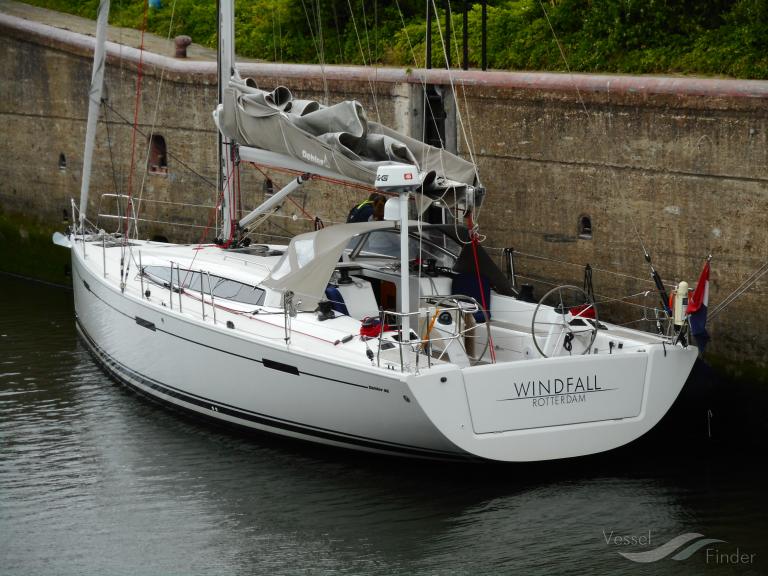 WINDFALL, Sailing vessel - Details and current position - MMSI ...