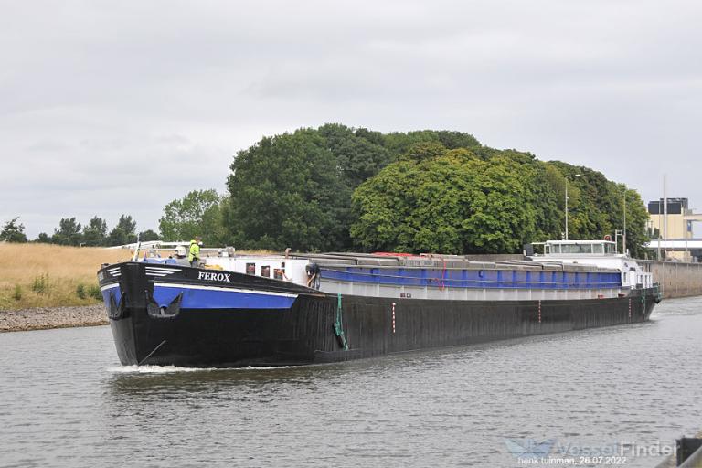 FEROX, Cargo ship - Details and current position - ENI 06000629, MMSI ...