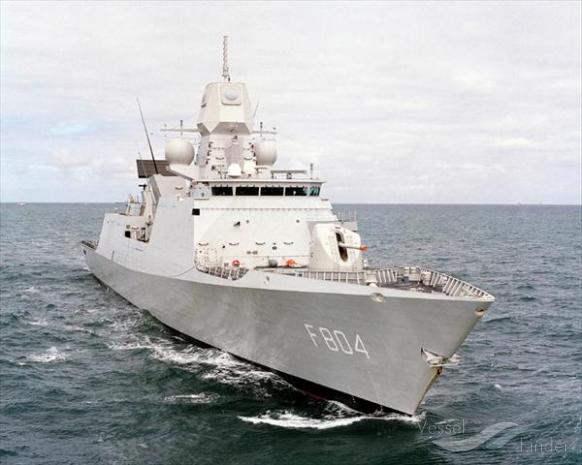 HNLMS DE RUYTER, Military ops - Details and current position - IMO ...