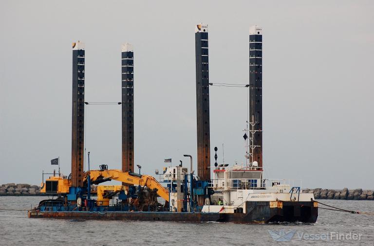 ABEKO SERVER 1, Dredging or UW ops - Details and current position ...