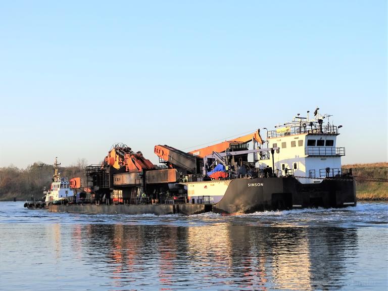 SIMSON, Dredging or UW ops - Details and current position - MMSI ...