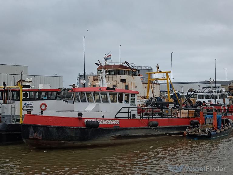 ALBERTA EXPRESS, Other type - Details and current position - MMSI 246195000 - VesselFinder