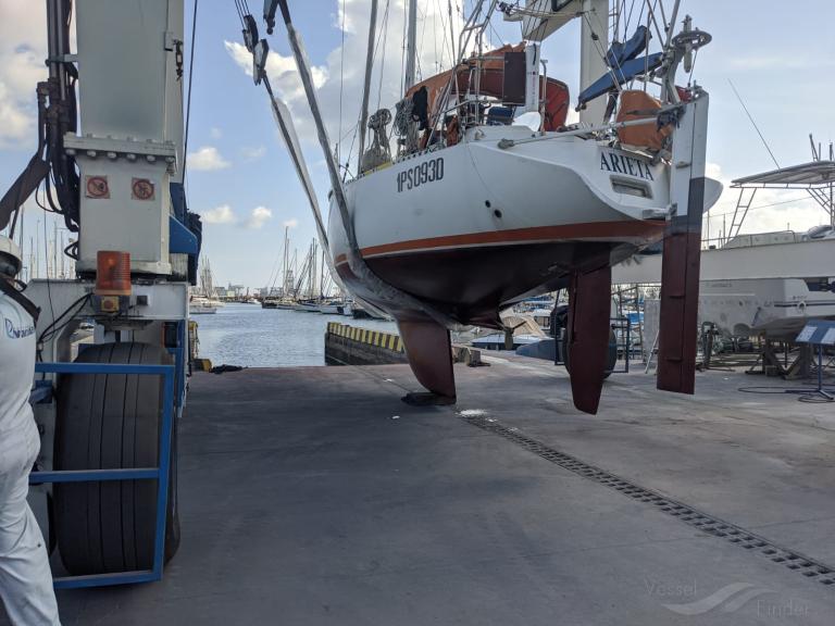 ARIETA, Sailing vessel - Details and current position - MMSI 247063600 ...