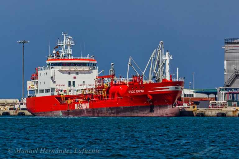 IEVOLI SPRINT, Chemical/Oil Products Tanker - Details and current ...