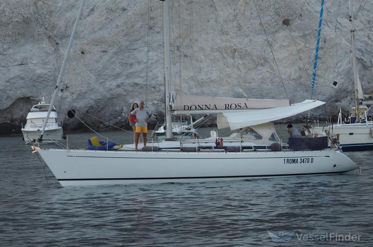 DONNA ROSA, Sailing vessel - Details and current position - MMSI ...