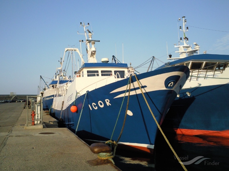 IGOR, Fishing vessel - Details and current position - MMSI 247101170 ...