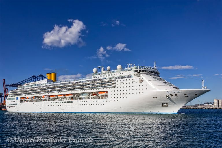 COSTA VICTORIA, Passenger (Cruise) Ship - Skibsdetaljer og nuværende ...