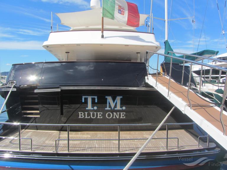 TM BLUE ONE, Pleasure craft - Dettagli della nave e posizione attuale ...