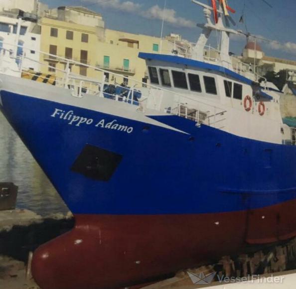 FILIPPO ADAMO, Fishing vessel - Details and current position - MMSI ...