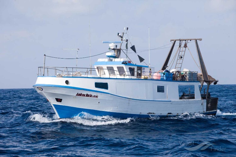 ANDREA DORIA, Fishing vessel - Details and current position - MMSI ...