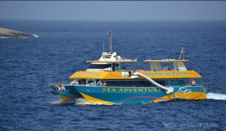 SEA ADVENTURE, Passenger ship - Details and current position - MMSI ...