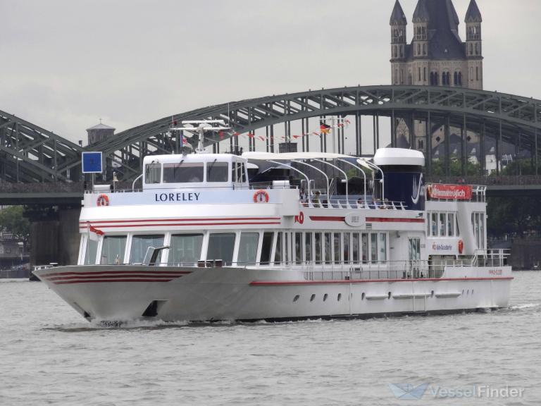 LORELEY, Passenger ship - Details and current position - MMSI 249785000 - VesselFinder