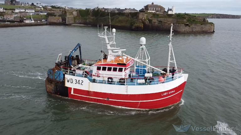 LADY EMMA WD342, Fishing vessel - Schiffsdaten und aktuelle Position ...