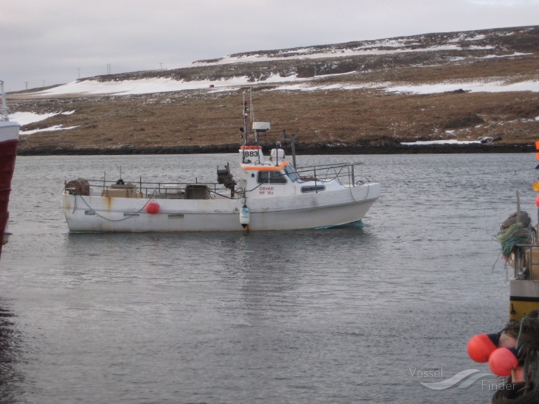 ORVAR, Fishing vessel - Details and current position - MMSI 251272840 ...
