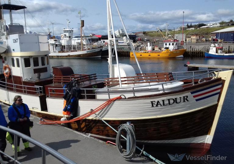 FALDUR, Passenger ship - Details and current position - MMSI 251728110 ...